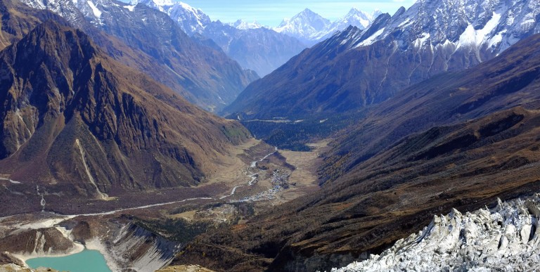 Birendra Lake - Glacier Lake in Manaslu Circuit Region